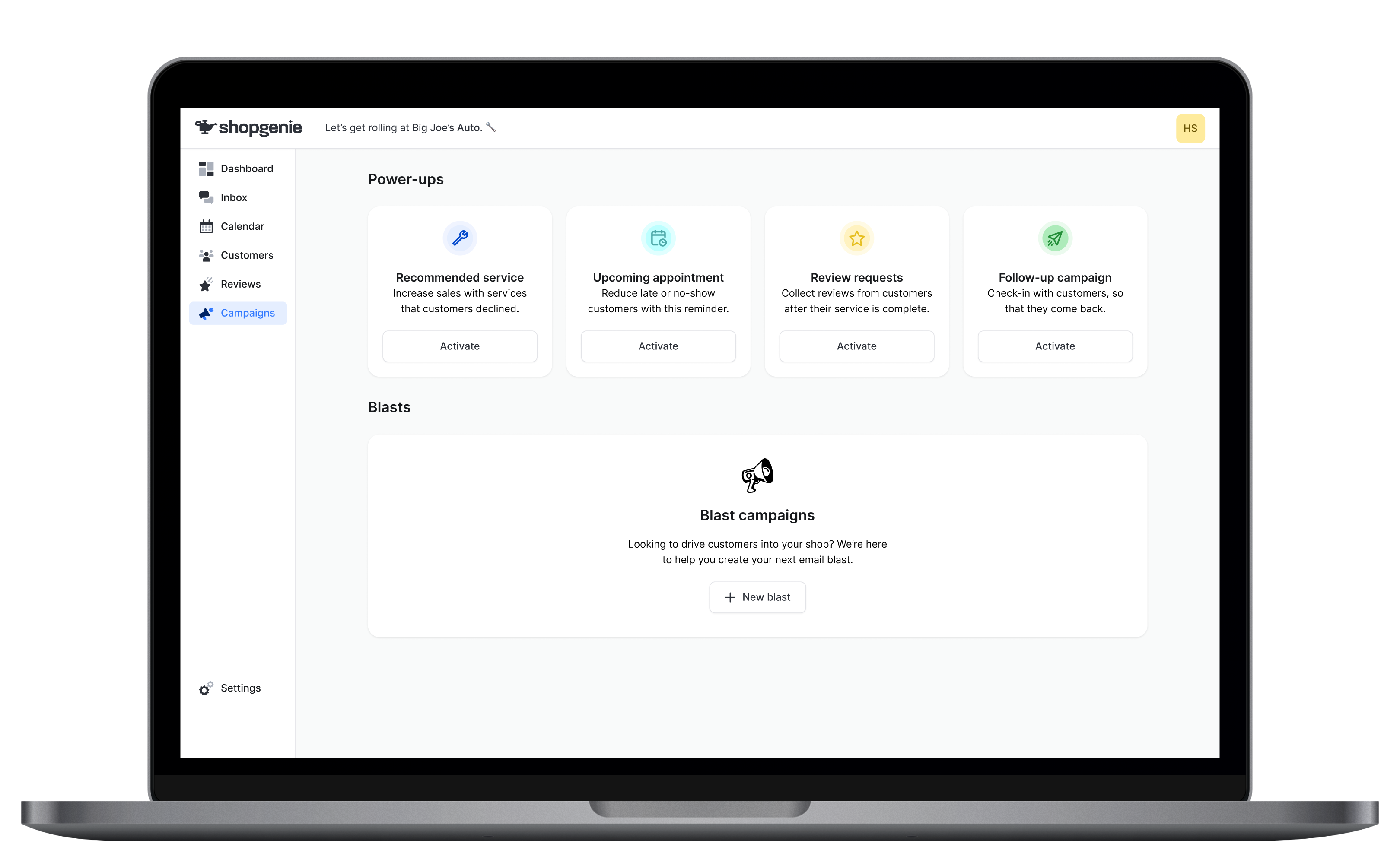 Integrate ShopGenie with Tekmetric